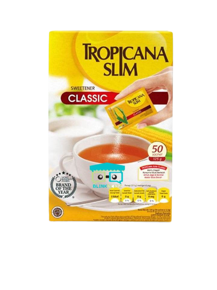 Tropicana Slim Sweetener Classic 50 sachet125g | Al Nusra SG